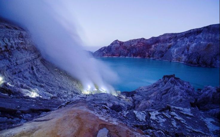 【科普】蓝色火焰--印尼伊真火山(Gunung Ijen)
