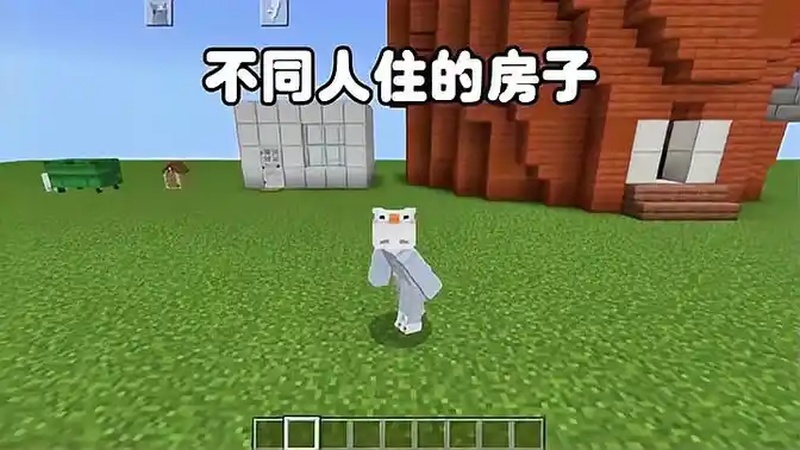 我的世界:不同人住的房子