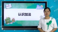 人教版数学一年级上册 第9集 认识加法