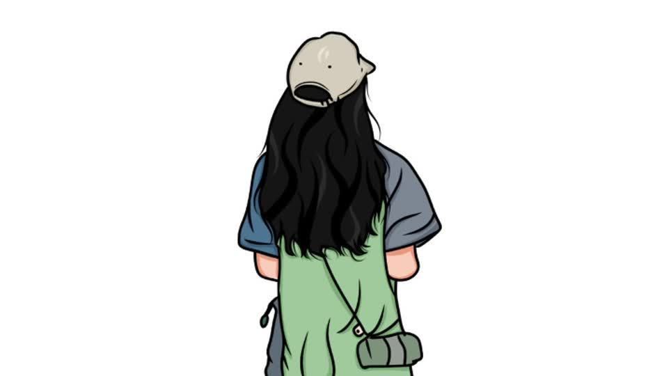 沉浸式画画 零基础也能学会的简单头像#procreate绘画 #手绘头像 #零...