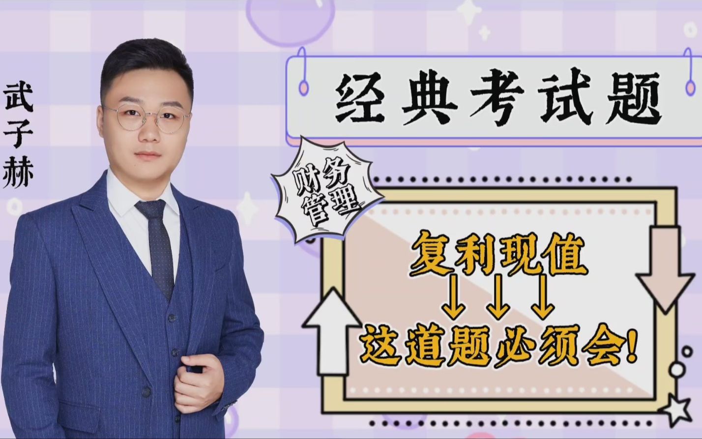 经典考试题—复利现值,这道题必须会!