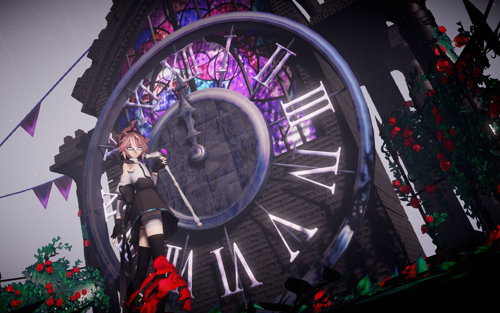 【凹凸世界MMD/安迷修】- 请带我,离开这里 -【模型展示/女装警告】