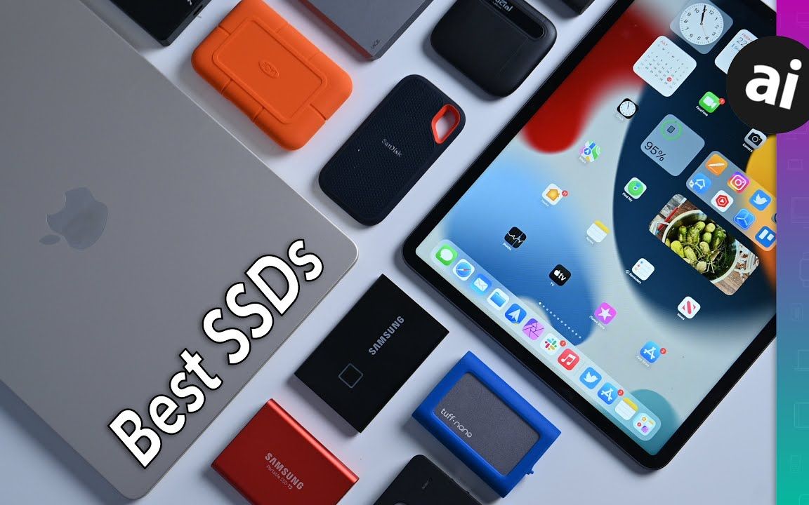 最适合Mac & iPad (2022)的移动硬盘测评! Samsung, LaCie, CalDigit, ...