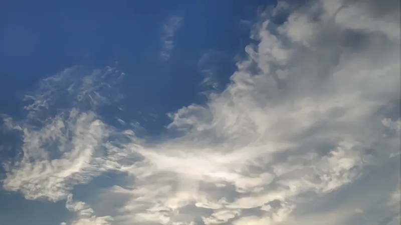 不断变化的天空