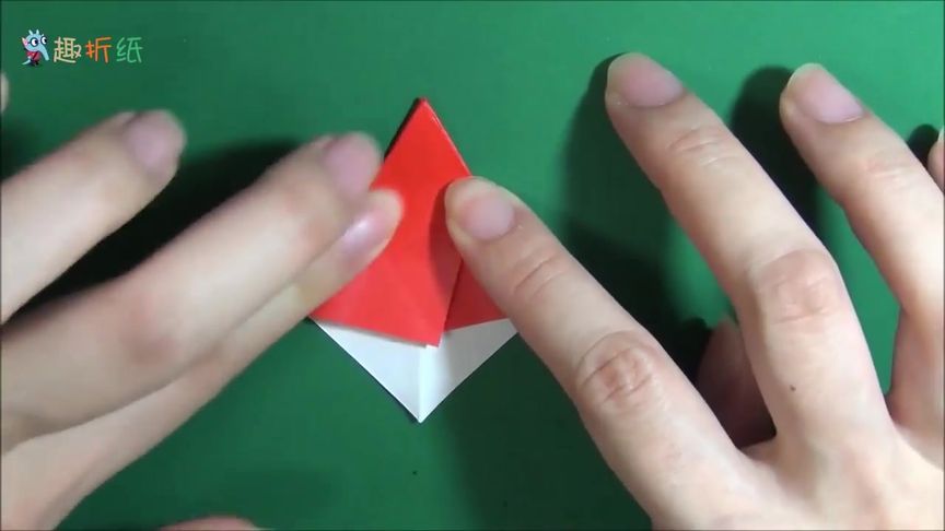 趣折纸第3期:益智折纸教程,如何折成字母A