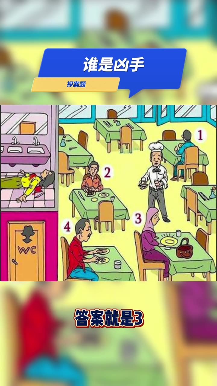 【推理探案】谁是凶手?