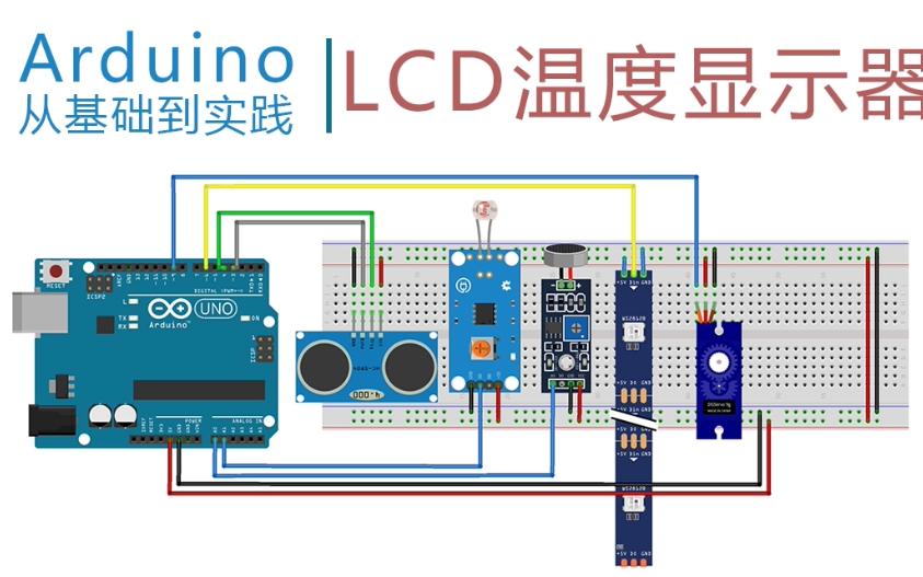 项目24-LCD温度显示器