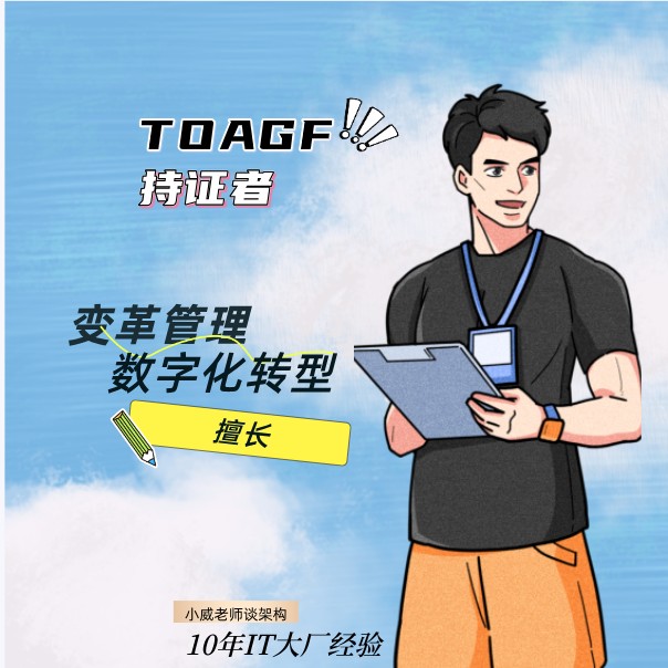 小威老师谈企业架构 
