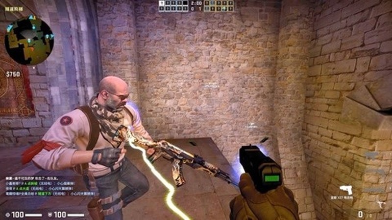 CSGO:大伙要的电击枪教学来了,手把手教大伙成为老六