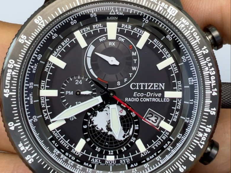 西铁城光动能手表更换电池调整时间 #西铁城光动能手表 #西铁城H864...