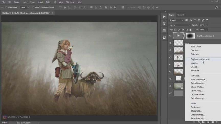 Photoshop-模糊照片效果