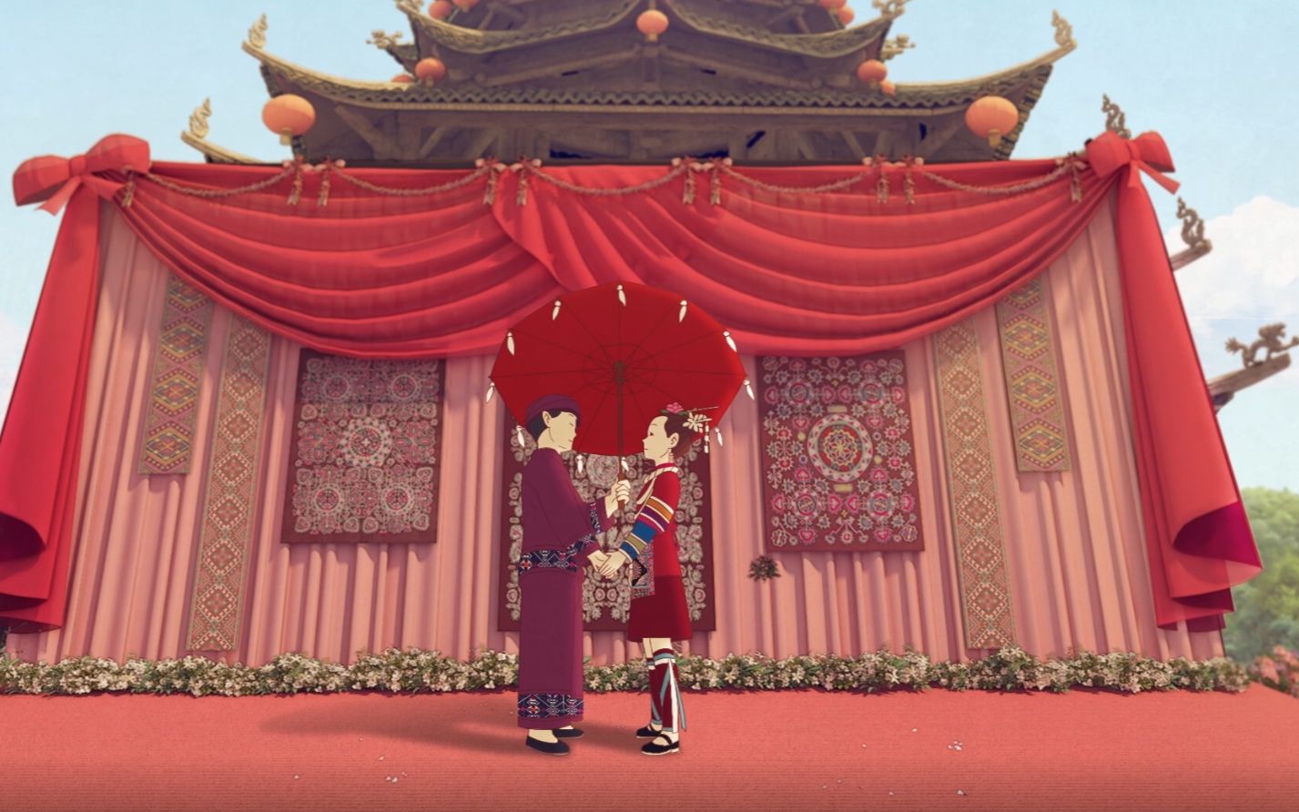 讲述侗锦传承文化的非遗动画《道喜》,原创二维手绘动画,少数民族非...