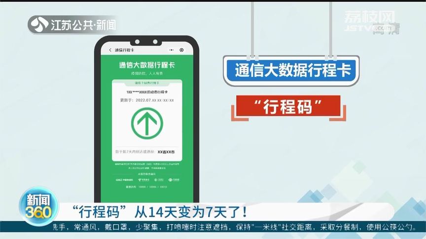 注意!“行程码”从14天变成7天了,还能免费提供行程证明