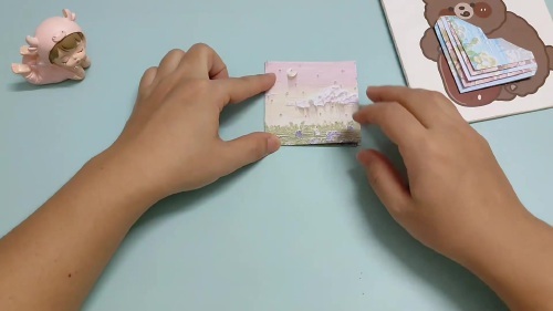 书签的制作方法简单又漂亮,爱心折纸书签,简单几步就能折好