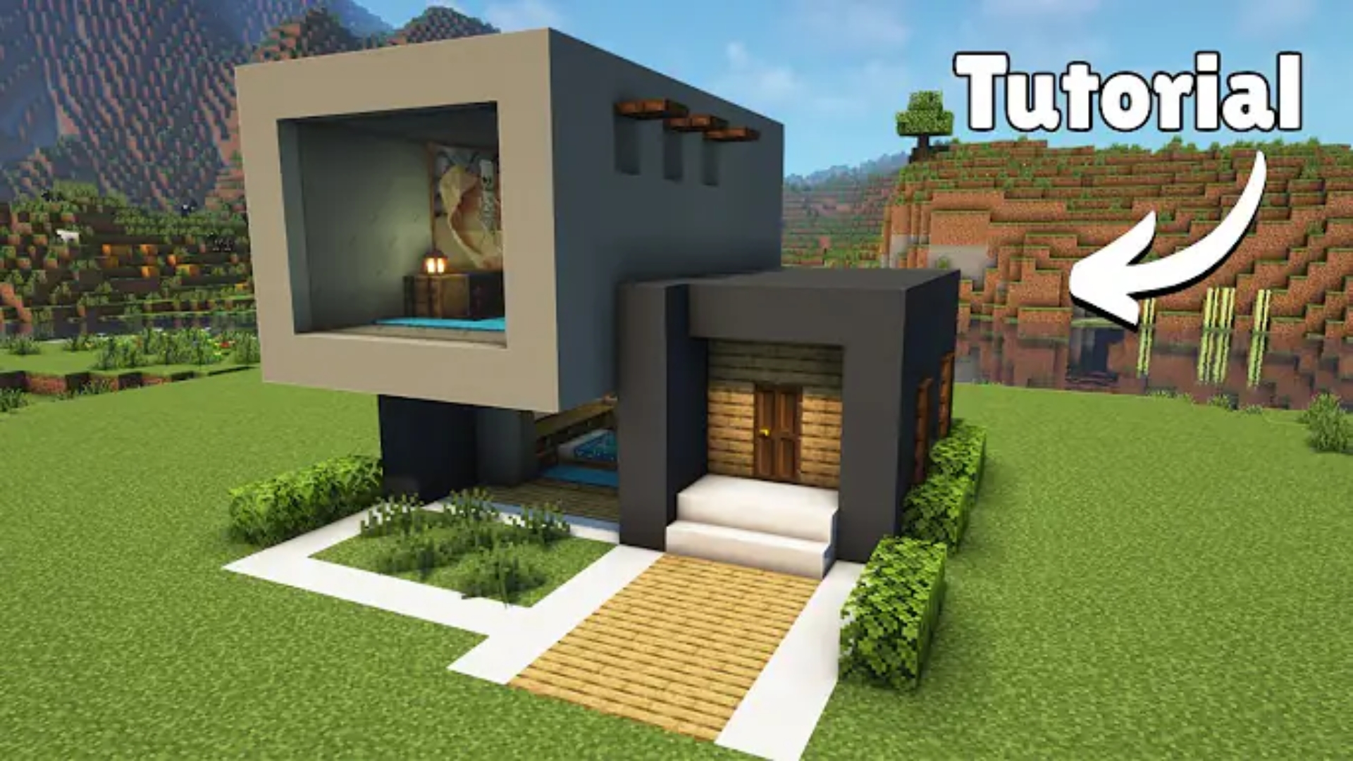 《我的世界》现代房屋建造教程