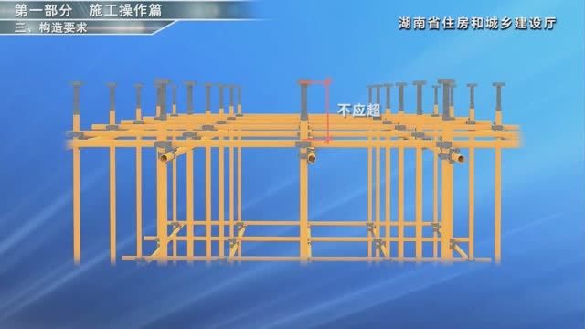 建筑施工安全生产标准化系列视频之模板支撑架