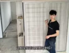 推拉门有必要装缓冲器吗?实物对比一看就明白,一物之差截然不同