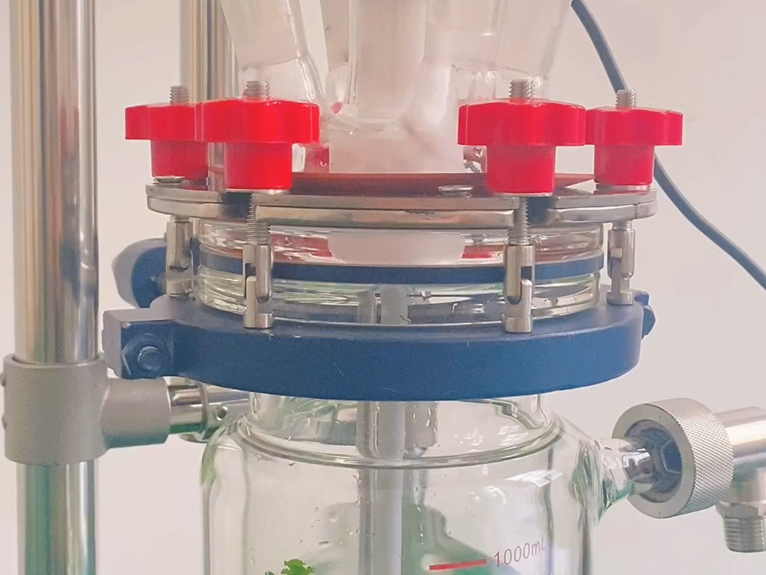 上海互佳仪器 实验室小试双层夹套玻璃反应釜 高真空度 可使用进口...