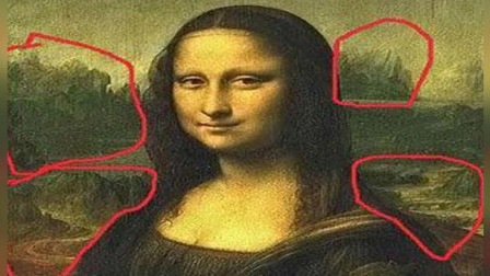把蒙娜丽莎画放大后,到底发现了什么秘密?她可能不是在笑