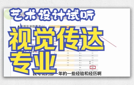 艺术设计试听课|视觉传达专业