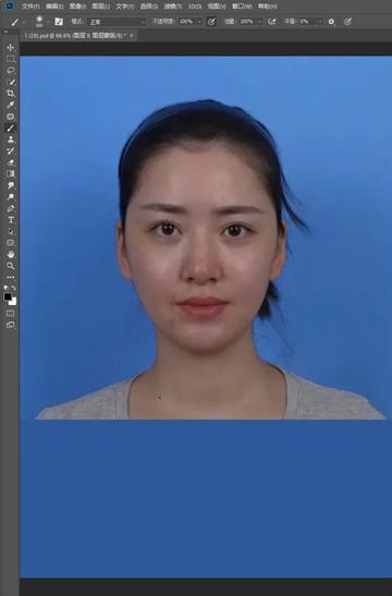证件照p图ps技巧入学证件照人像精修P图大神,在线修图