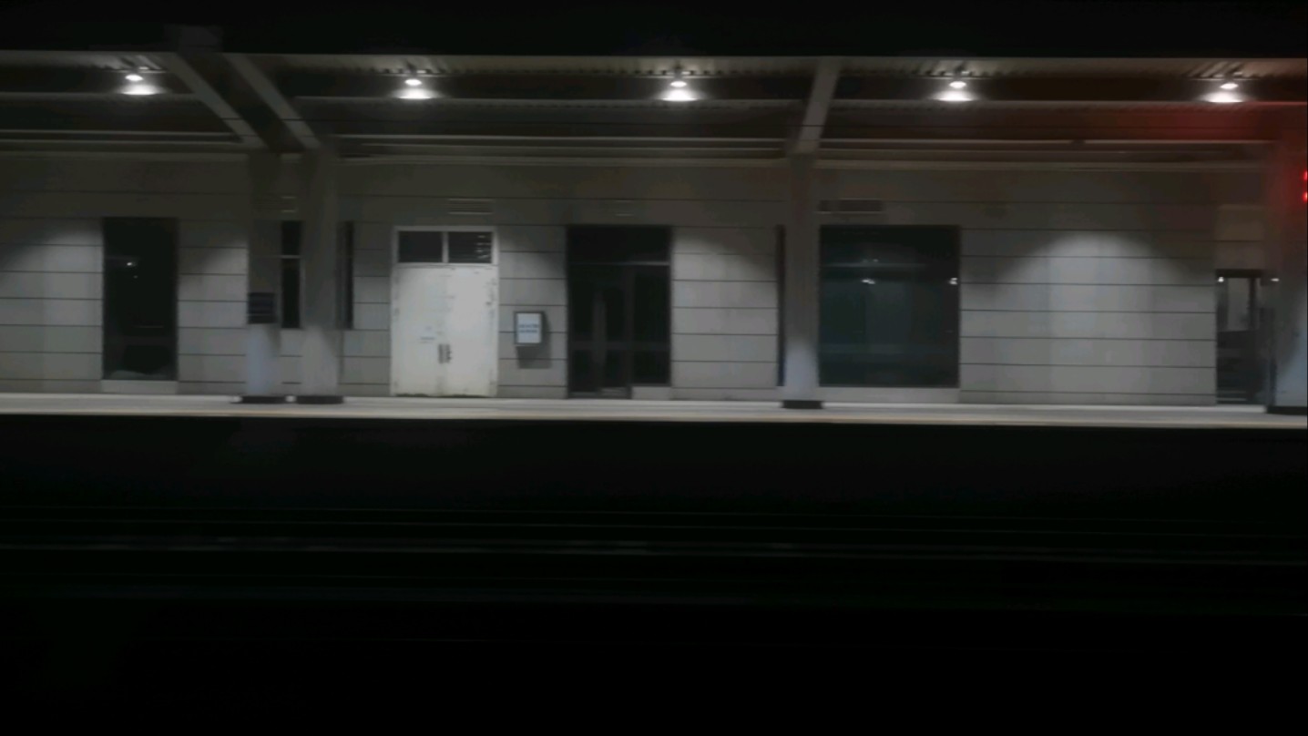 原声～夜,G2170(贵阳北——南昌西,车内)进入高安站停靠全过程