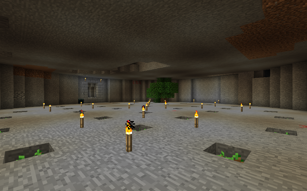 我的世界p49-地下种树?