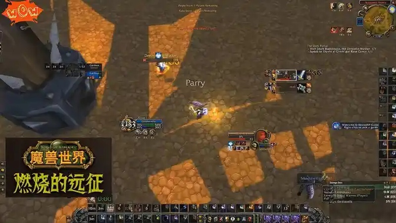 魔兽TBC:满血萨满遭空血战士反杀,下饭操作一战成名!