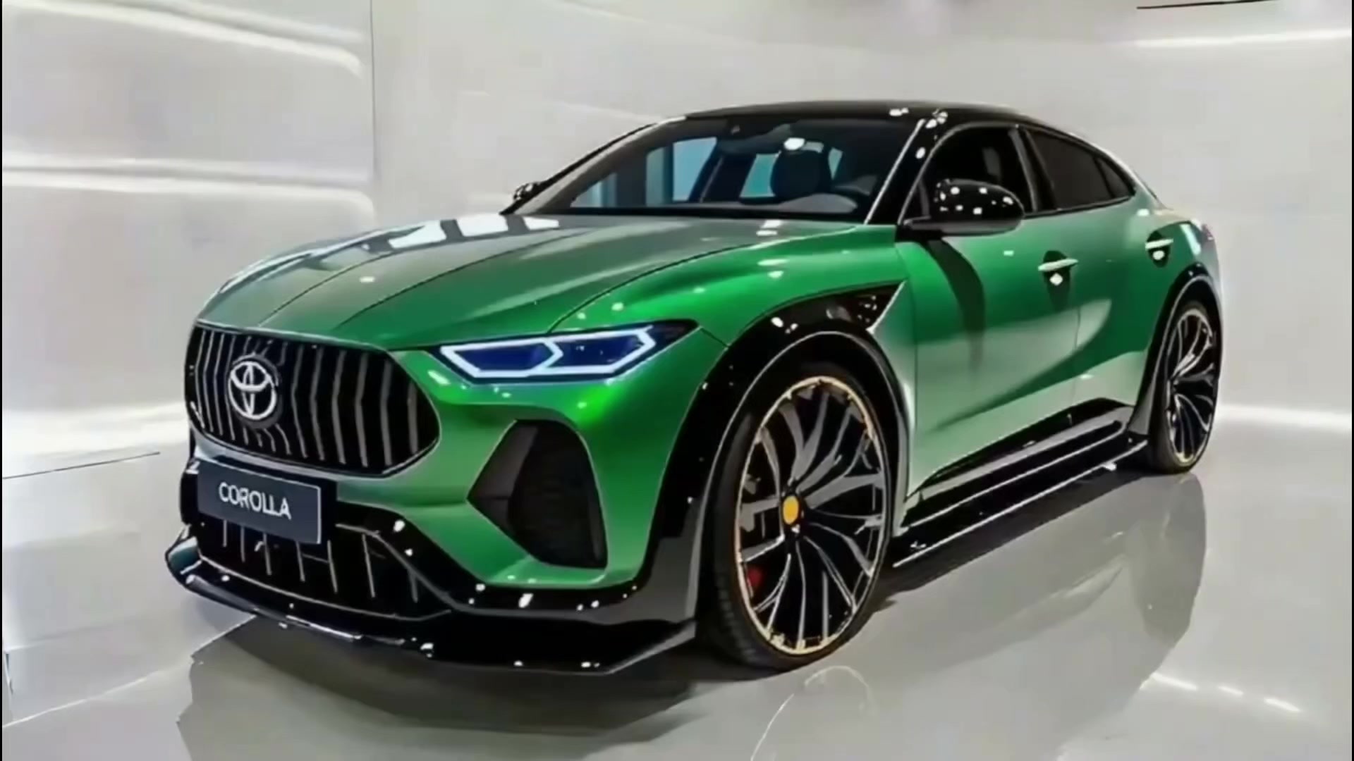 丰田卡罗拉锐放,这颜值你心动了吗?#丰田卡罗拉锐放 #挡不住的颜值 #...