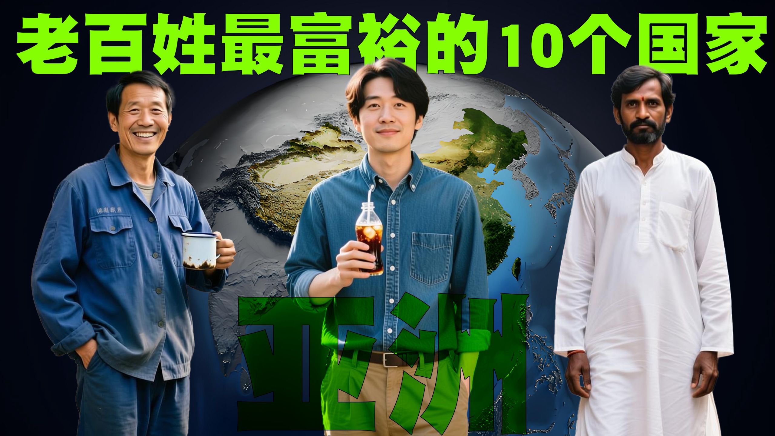 亚洲老百姓最富裕的10个国家排行榜,没想到中国排名这么靠前!