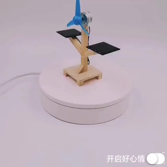 DIY太阳能风扇!#科学作品 #科技小制作 #diy科学小制作 #diy手工小...