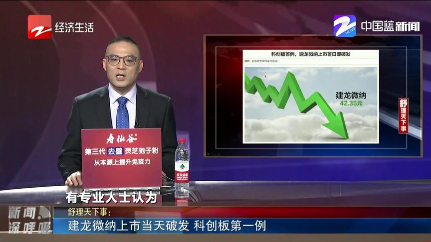 建龙微纳上市当天破发 科创板第一例