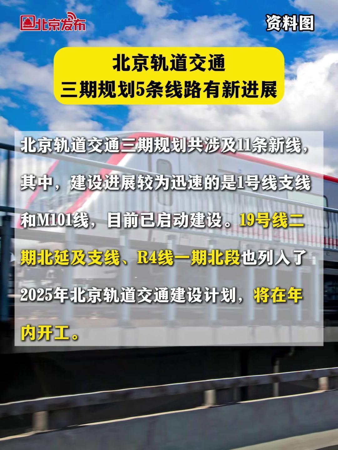 北京轨道交通三期规划5条线路有新进展#北京#本地新闻
