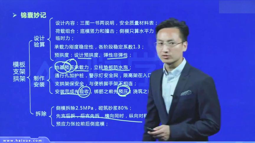 十七模板支架的设计制作安装与拆除,李四德锦囊妙计19年市政一