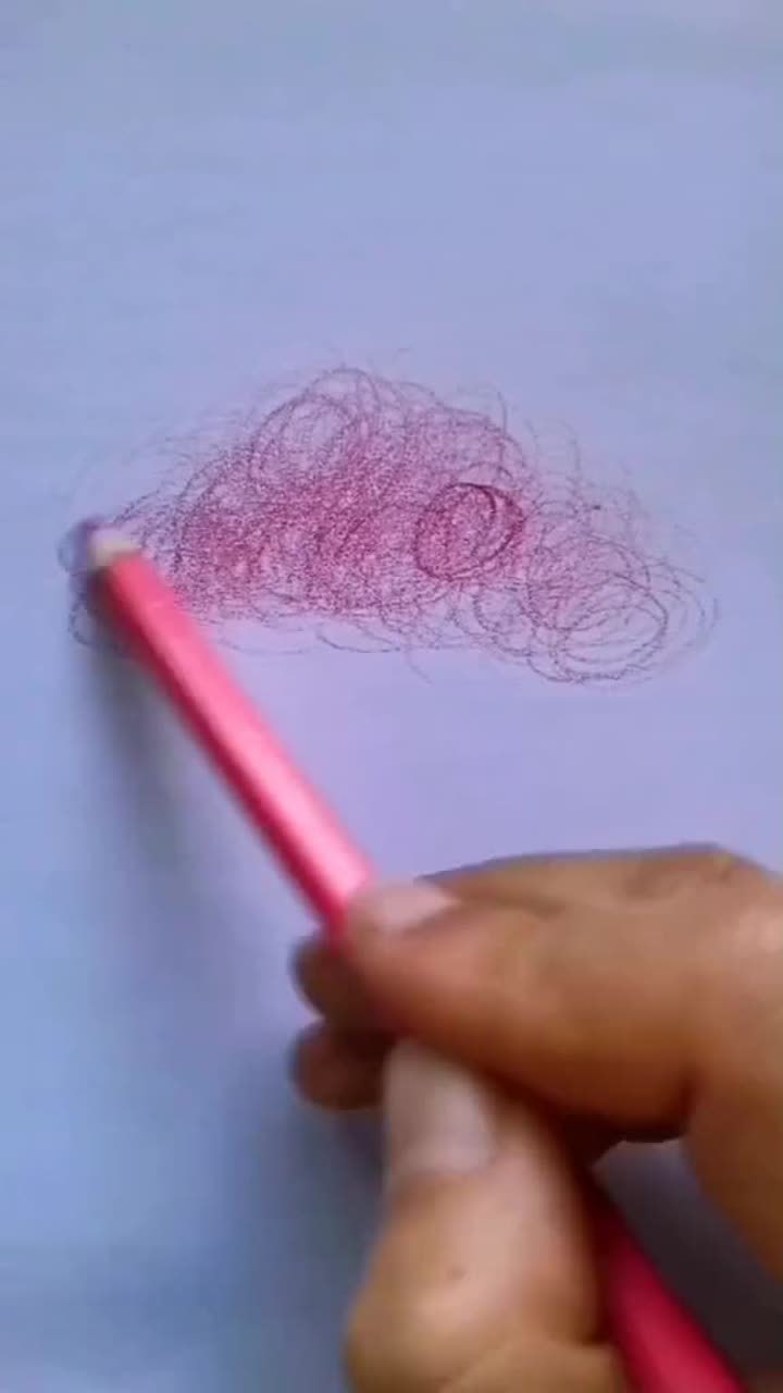 胡乱画一棵樱花树~真的是要醉倒在这春天的花海里了~