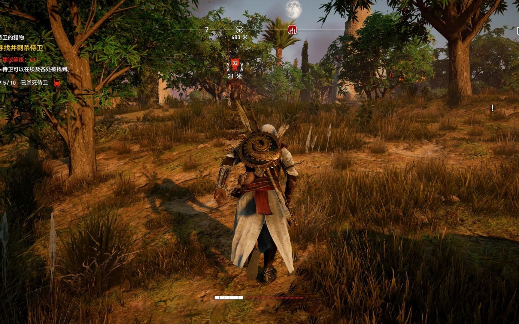 刺客信条起源无伤击杀侍卫最快方法_游戏热门视频