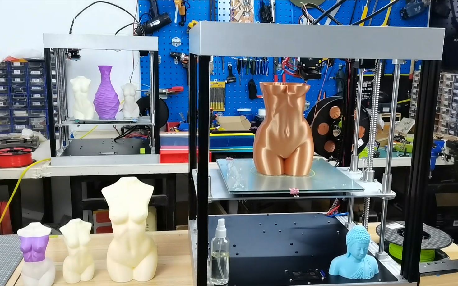 【铸铝高精度3D打印机】组装教程--1、配件部分