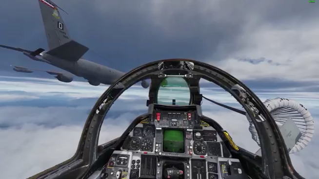 DCS F-14练习空中加油_游戏热门视频