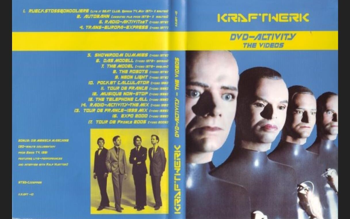 Kraftwerk - MV与TV现场合集(1971-2003) | DVD Activity The Videos