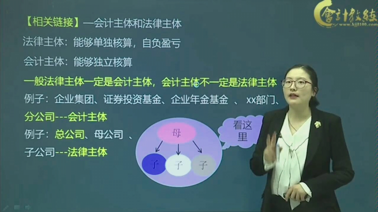 会计主体和法律的区别_