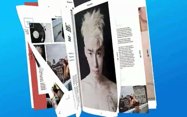 ...书籍杂志翻页AE模板】700种三维书籍杂志翻页介绍宣传展示动画,...