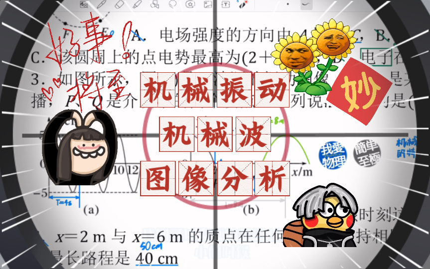 ...机械振动的图像问题(机械波的周期性和对称性)【新年特辑】(23-01-22)