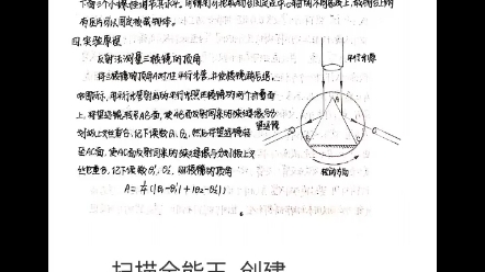 太原理工满绩物理实验报告-分光计的调节与使用