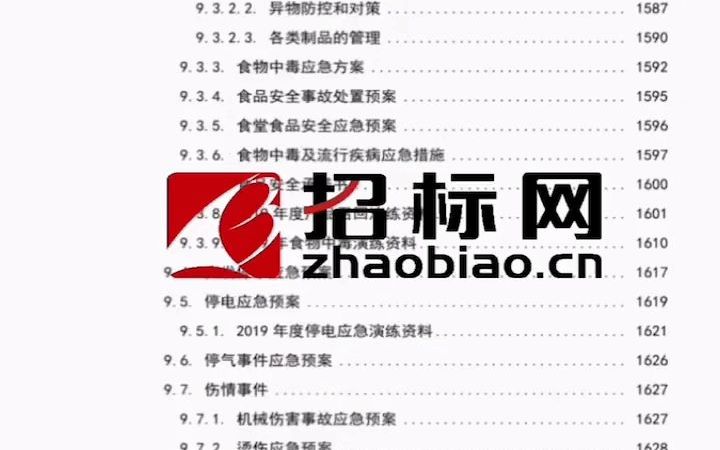 中国招标网߇�߇� 2322页食堂承包项目投标文件封标并成功中标,...