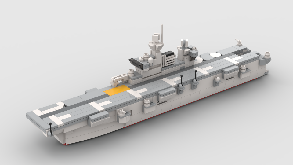 【MOC】 075 两栖攻击舰首舰 031海南舰