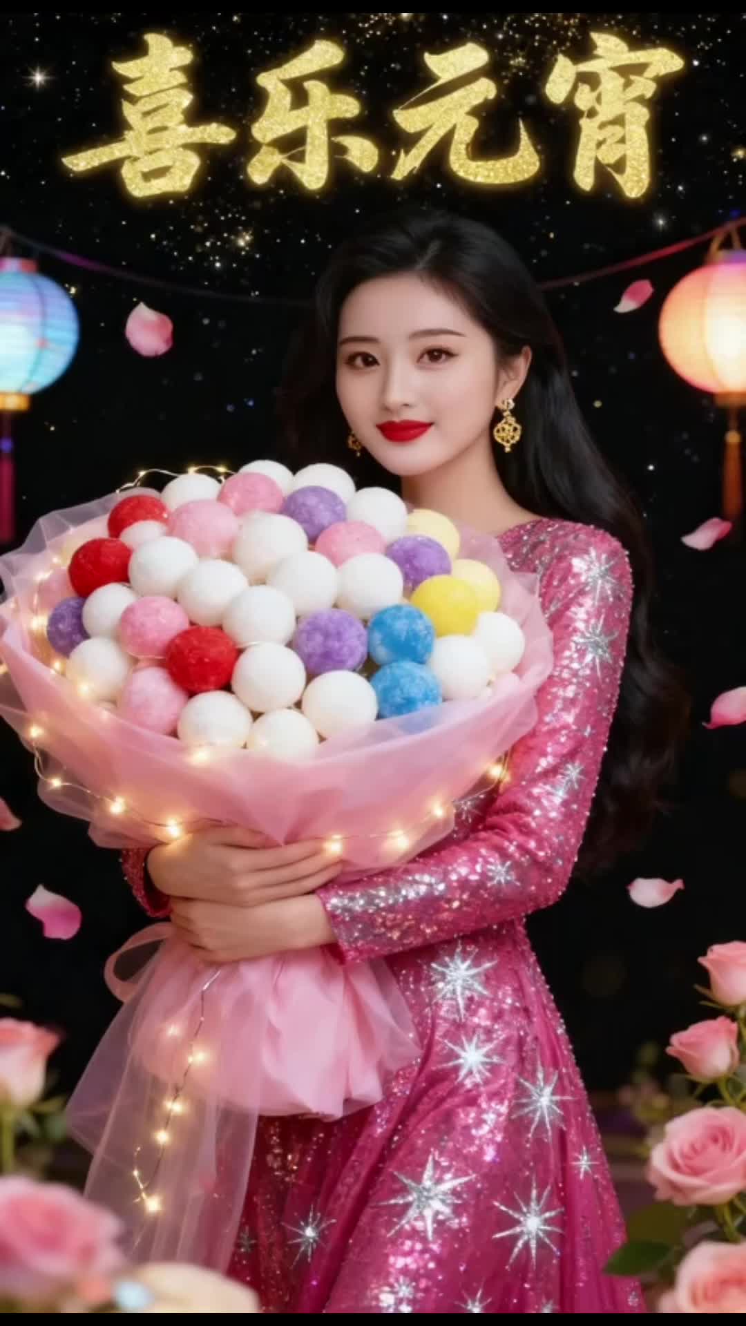 #道具太美了 #元宵节 #吃汤圆