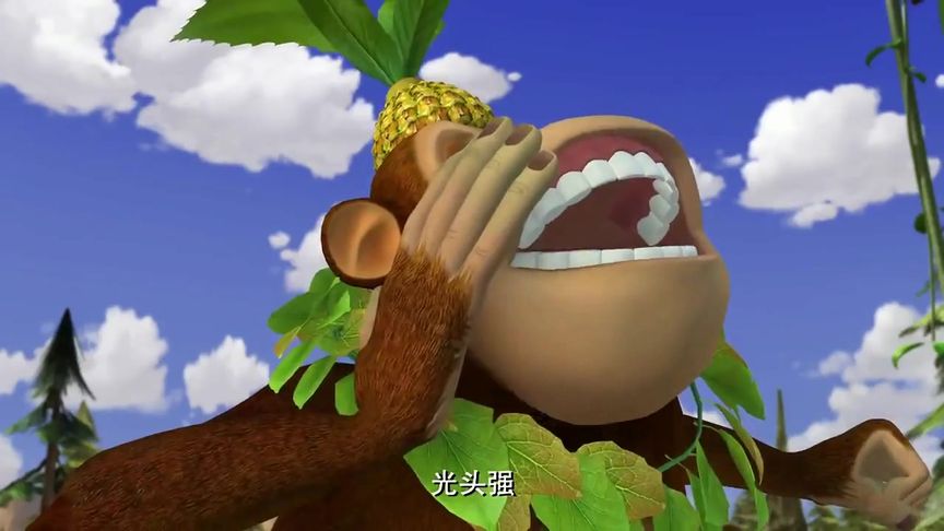 森林里的动物们都在找光头强,