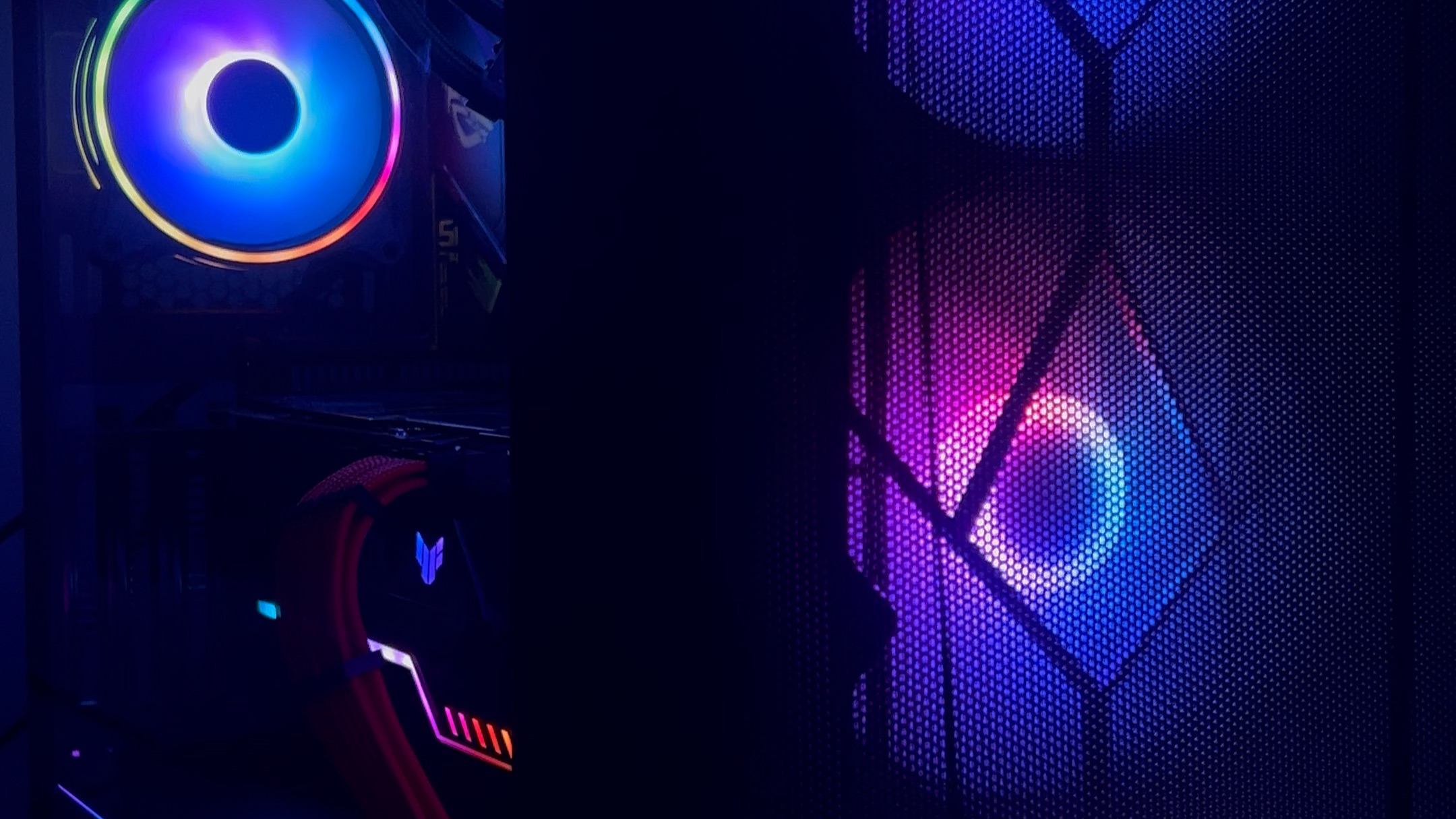 帅小伙第二次装机,华硕神光同步,追风者全家桶,好好看啊～