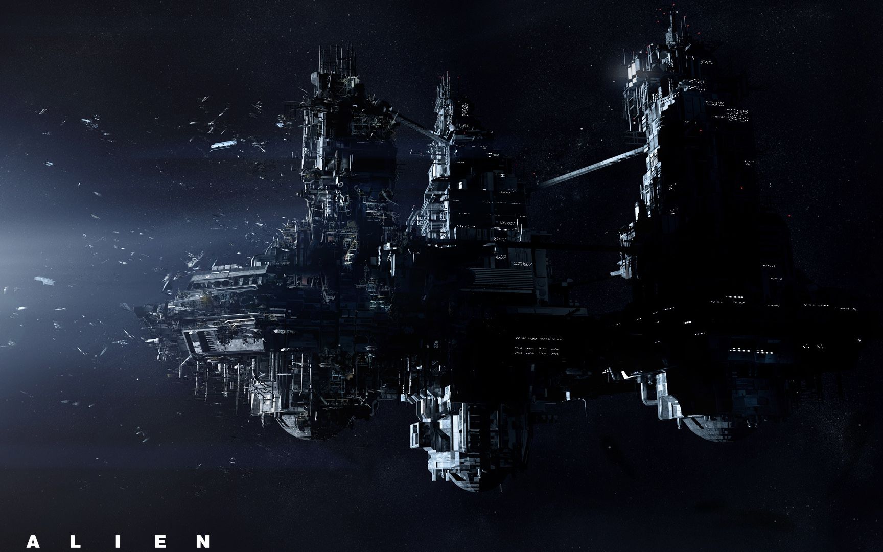 【异形:隔离】全CG过场动画_剧情