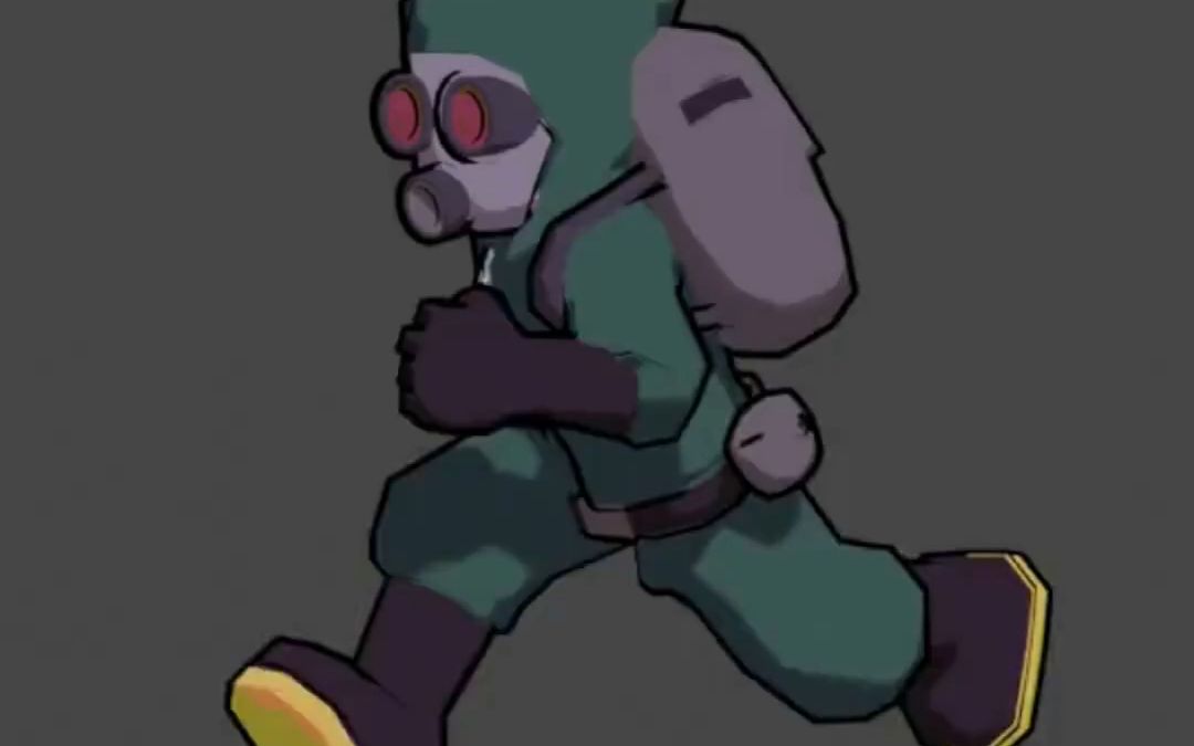 blender60秒做个游戏角色